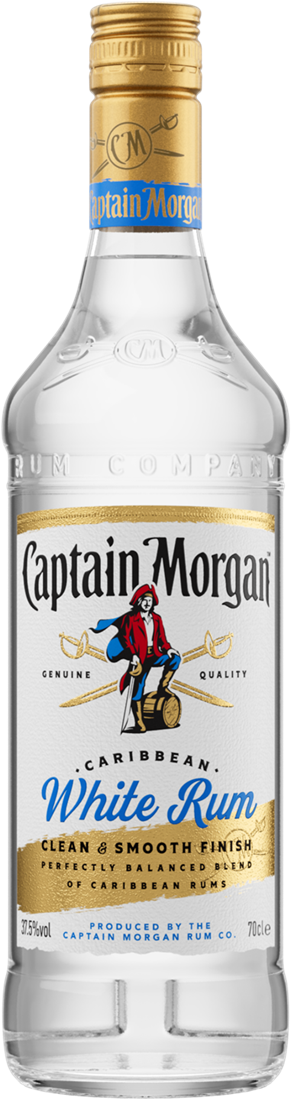 Captain Morgan White Rum 37.5% 70cl Slijterij Berendsen